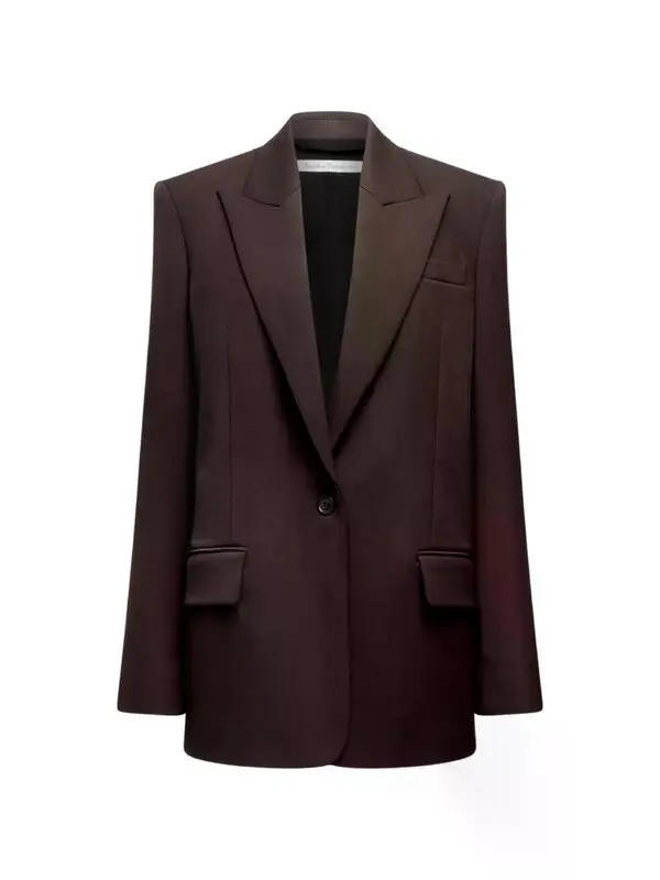 Another Tomorrow Wool Tailored Jacket