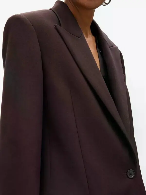 Another Tomorrow Wool Tailored Jacket