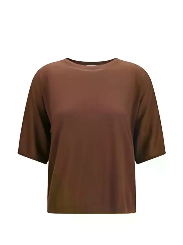 Brunello Cucinelli Short Sleeve T-shirt - Brown