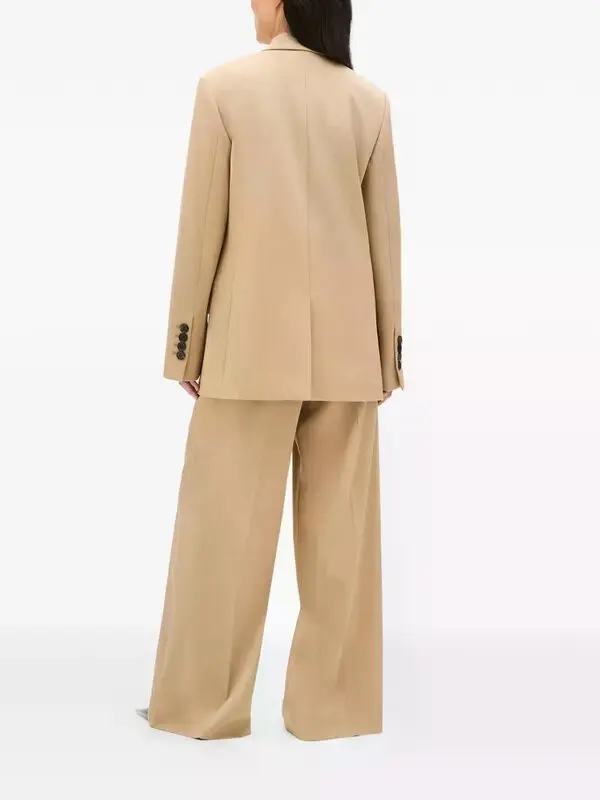 Another Tomorrow Oversized Peak-lapel Blazer