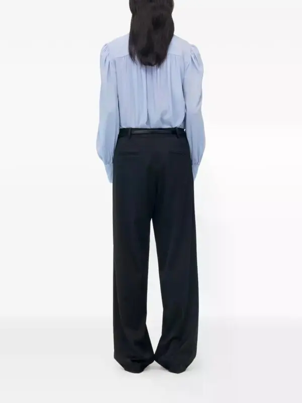 Another Tomorrow Gathered Georgette Blouse