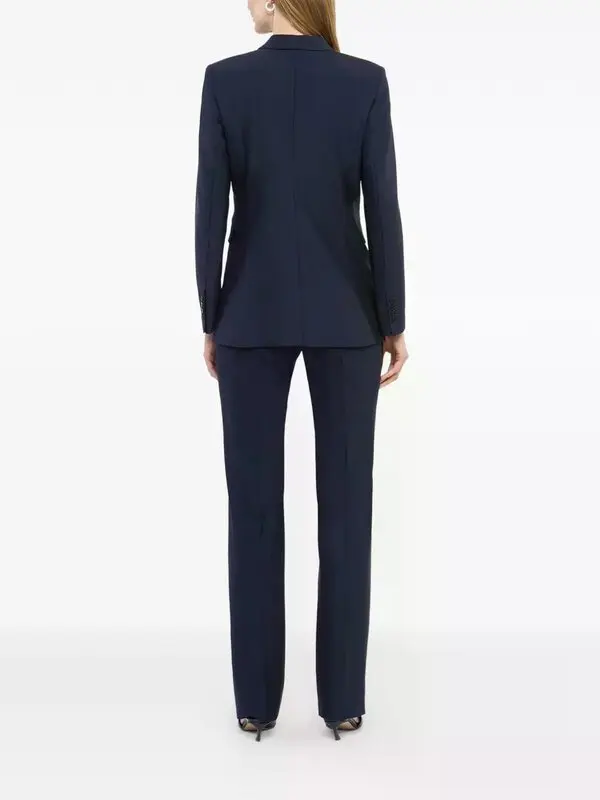 Another Tomorrow Single-button Blazer