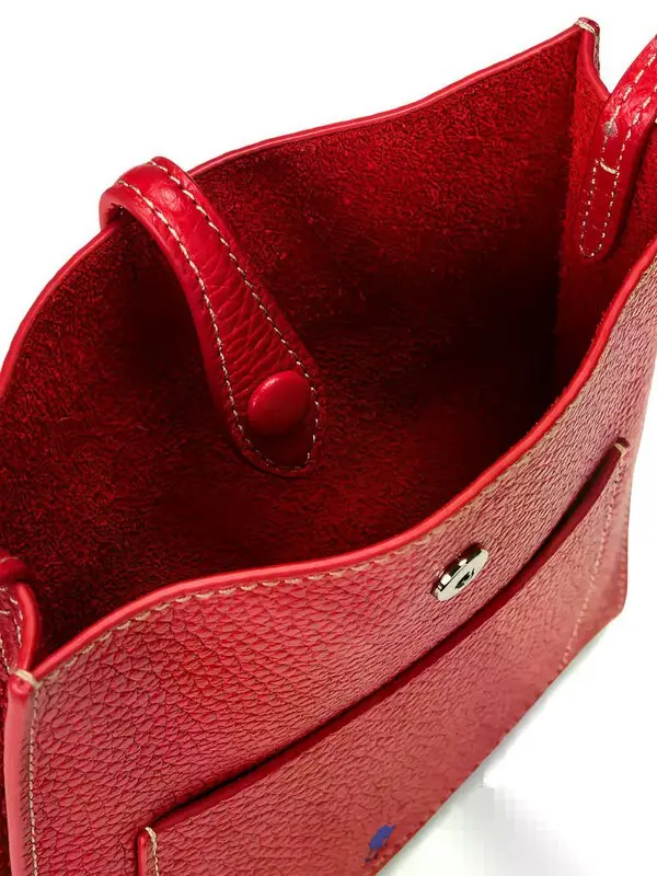 Polo Ralph Lauren Pebbled Leather Crossbody Bag