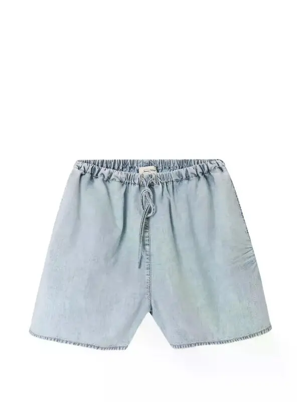 American Vintage Paybou Drawstring Shorts - Blue