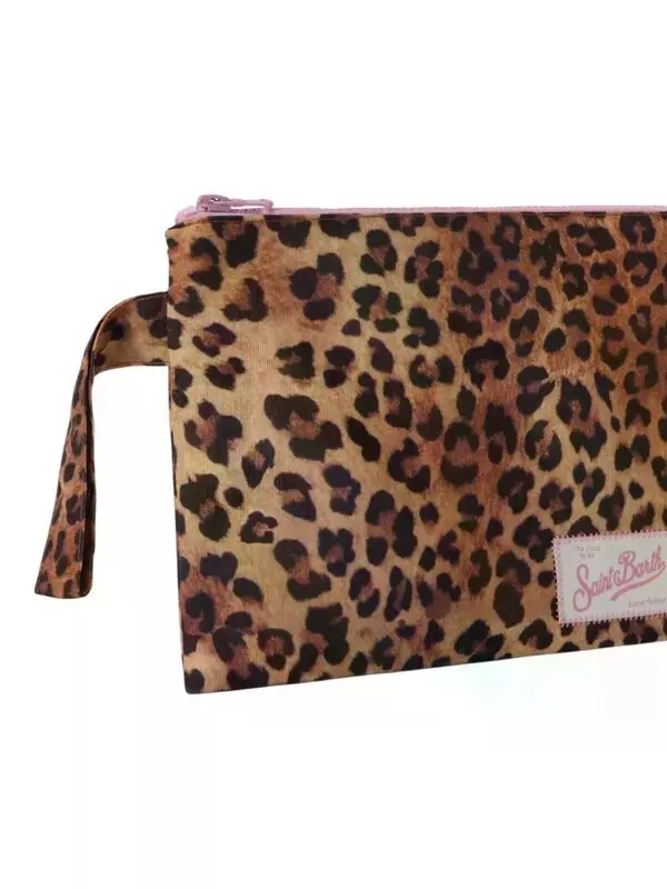 MC2 SAINT BARTH Leopard Print Pouch