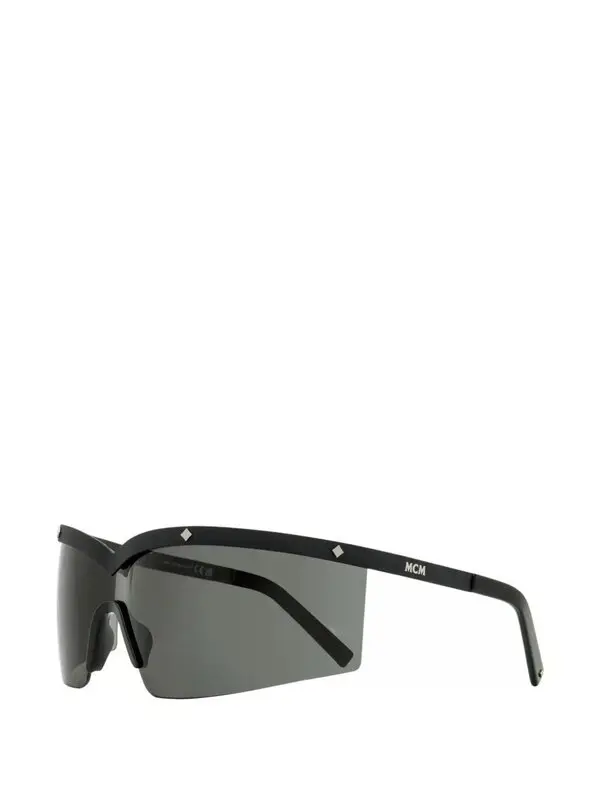Mcm Geometric Stud Shield Sunglasses