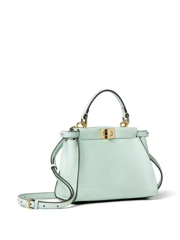 Fendi Peekaboo Leather Shoulder Bag