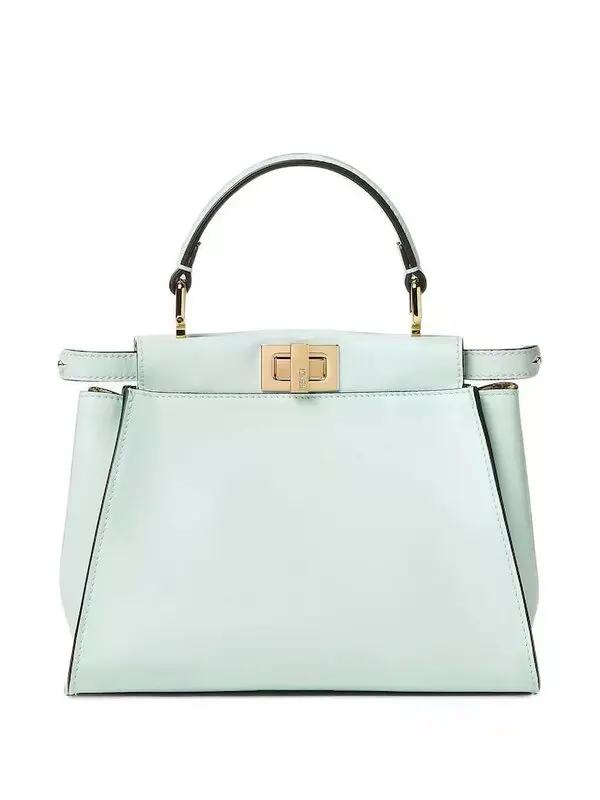 Fendi Peekaboo Leather Shoulder Bag