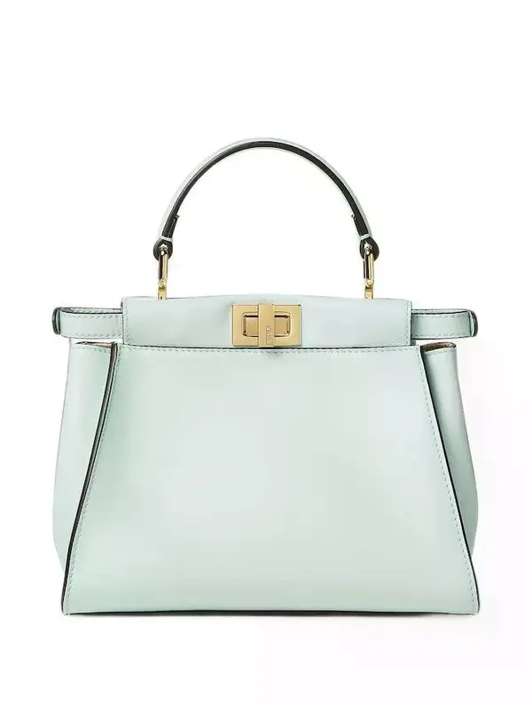 Fendi Peekaboo Leather Shoulder Bag