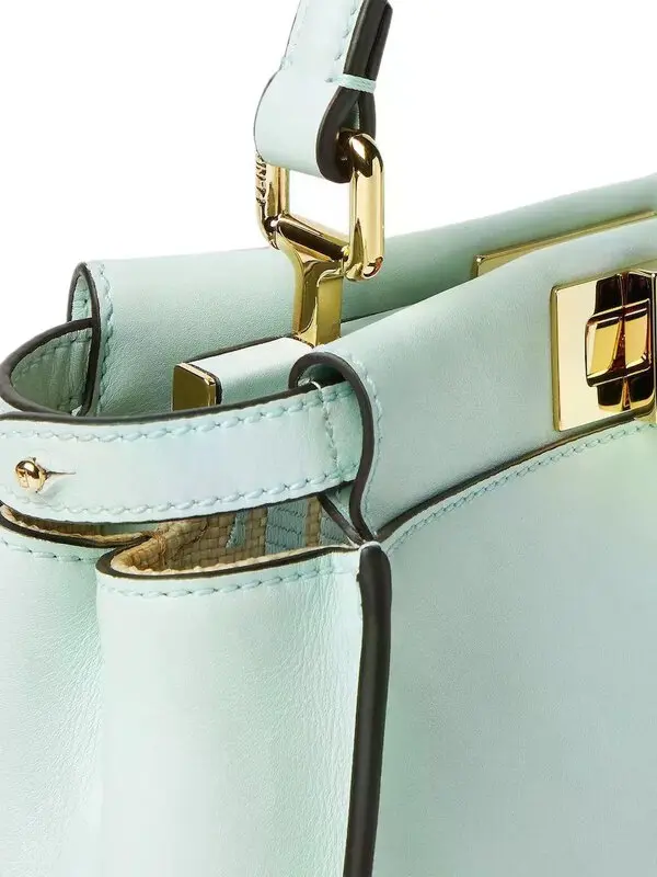 Fendi Peekaboo Leather Shoulder Bag