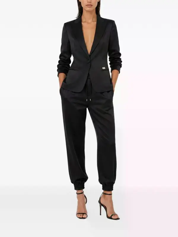 Philipp Plein Cady Cargo-fit Blazer - Black