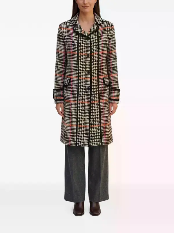 Vintage English Style Patterned Coat