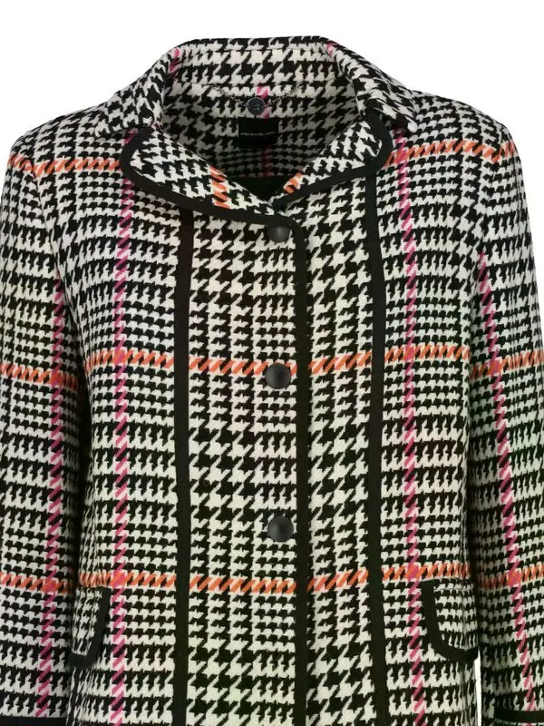 Vintage English Style Patterned Coat