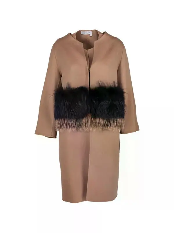 Saint Laurent Fur-trimmed Set - Neutrals