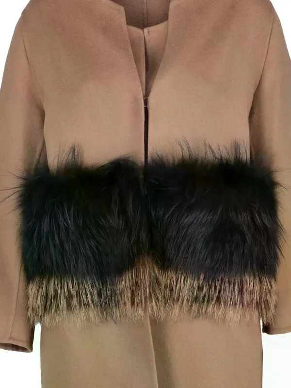 Saint Laurent Fur-trimmed Set