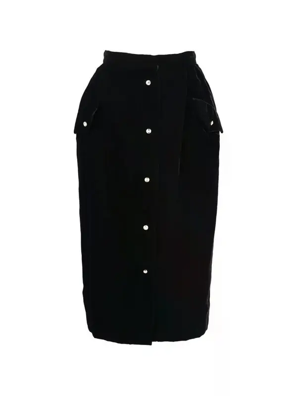 Valentino Garavani Button-up Midi Skirt