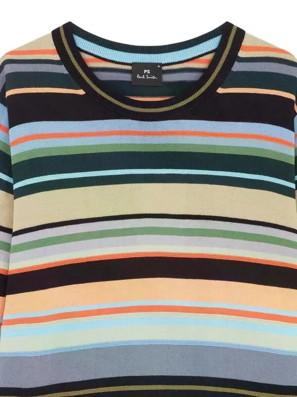Paul Smith Signature Stripe Crew Neck Sweater