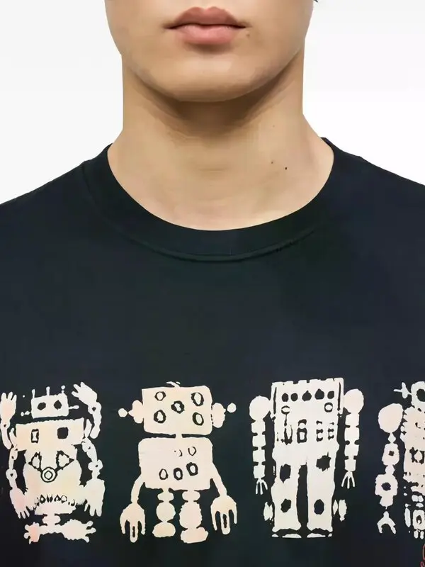 Paul Smith Robot-print T-shirt
