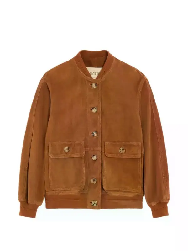 Valentino Garavani Suede Caban Jacket