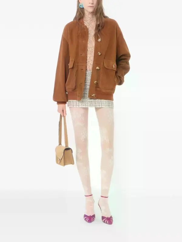 Valentino Garavani Suede Caban Jacket