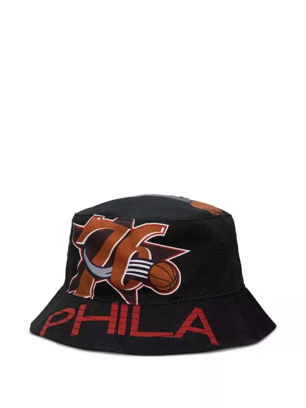 Mitchell & Ness Philadelphia 76ers Hardwood Classics Cut Up Bucket Hat