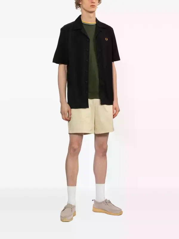 Fred Perry Compress Shirt - Black