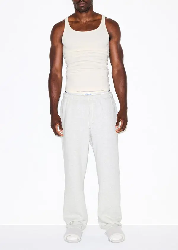 SKIMS Relaxed Cotton-blend Sweatpants