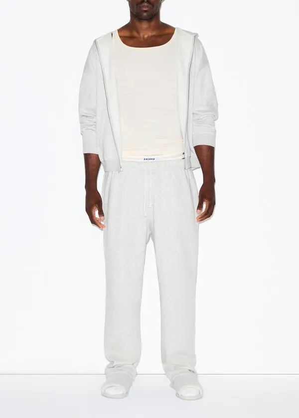 SKIMS Relaxed Cotton-blend Sweatpants