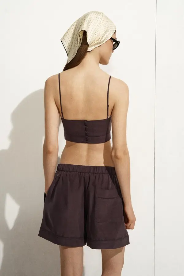Cos Silk Bralette