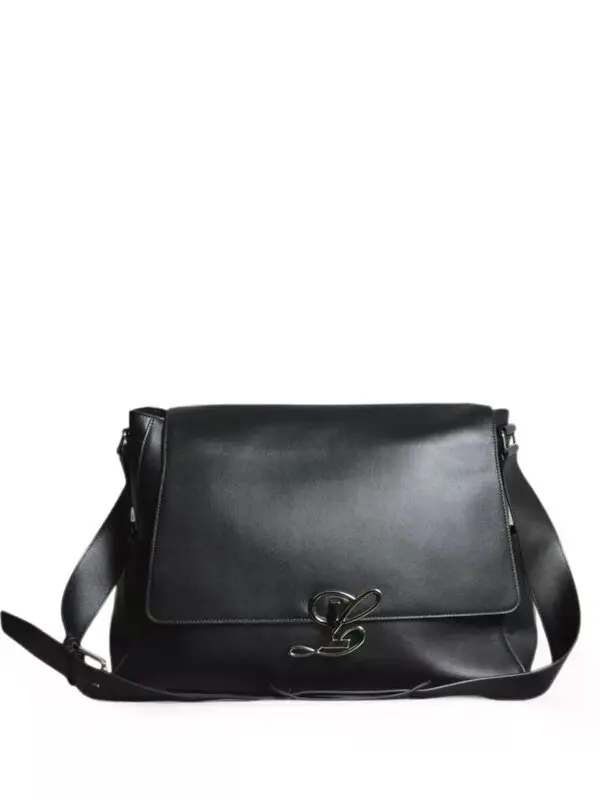 LUAR Luna Logo-plaque Foldover Shoulder Bag