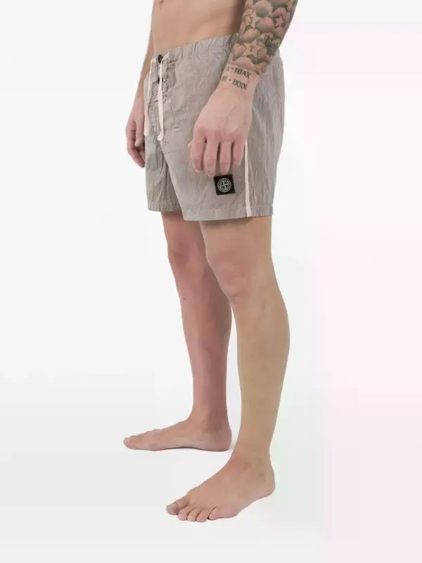 Stone Island Logo-patch Swim Shorts