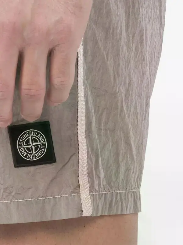 Stone Island Logo-patch Swim Shorts