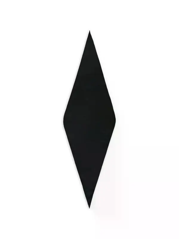 Zegna Diamond-shaped Scarf - Black
