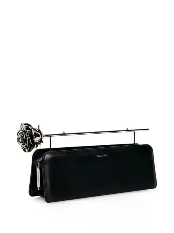 SEEN USERS Rose 11 Floral-detail Clutch Bag