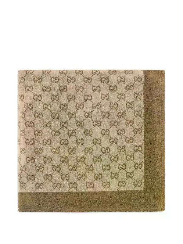 Gucci Gg Monogram-pattern Towel