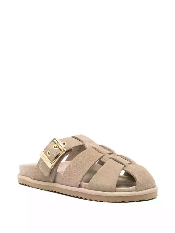 COLORS OF CALIFORNIA Buckle-fastening Suede Sandals