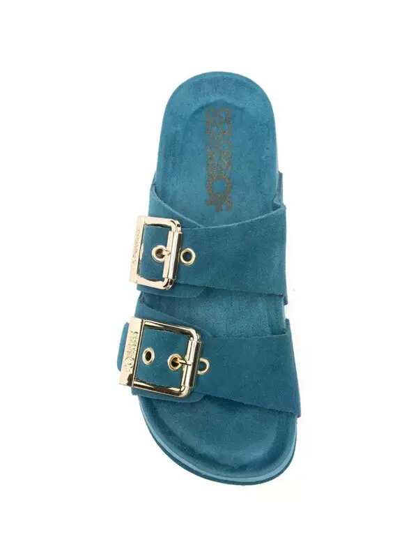 COLORS OF CALIFORNIA Buckle-fastening Platform Sandals