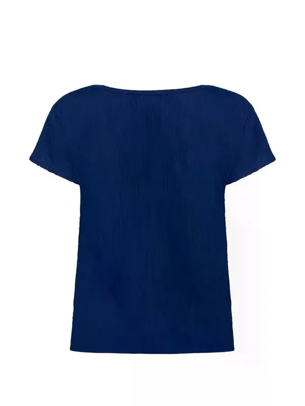 BETTY BARCLAY Textured Boat-neck Top
