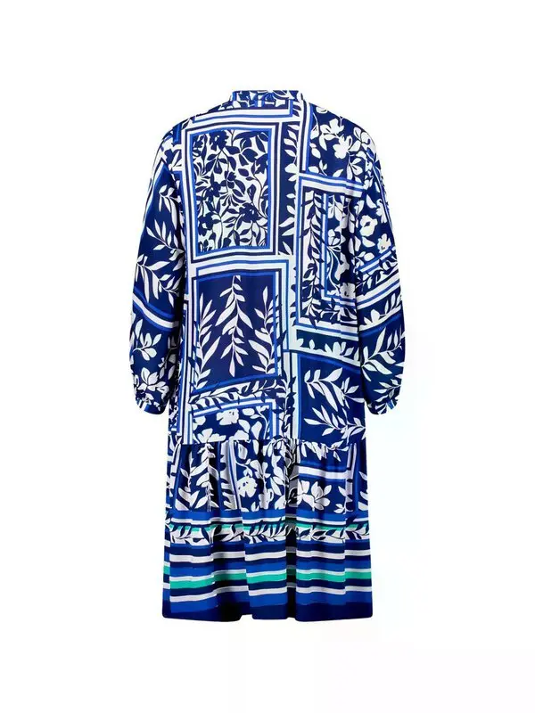 BETTY BARCLAY Floral Print Ruffled Dress