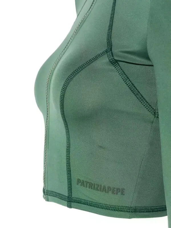 Patrizia Pepe Exposed Seam Zip-up Jacket