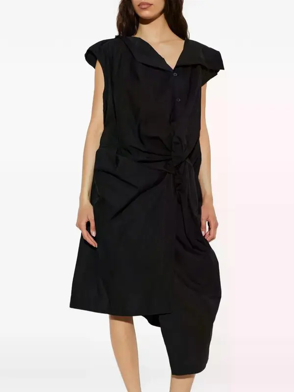 Issey Miyake Twisted Drape Jumpsuit