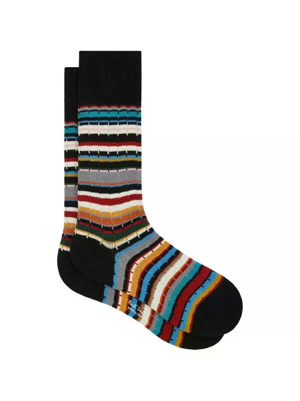 Paul Smith Ribbed Stripe Socks