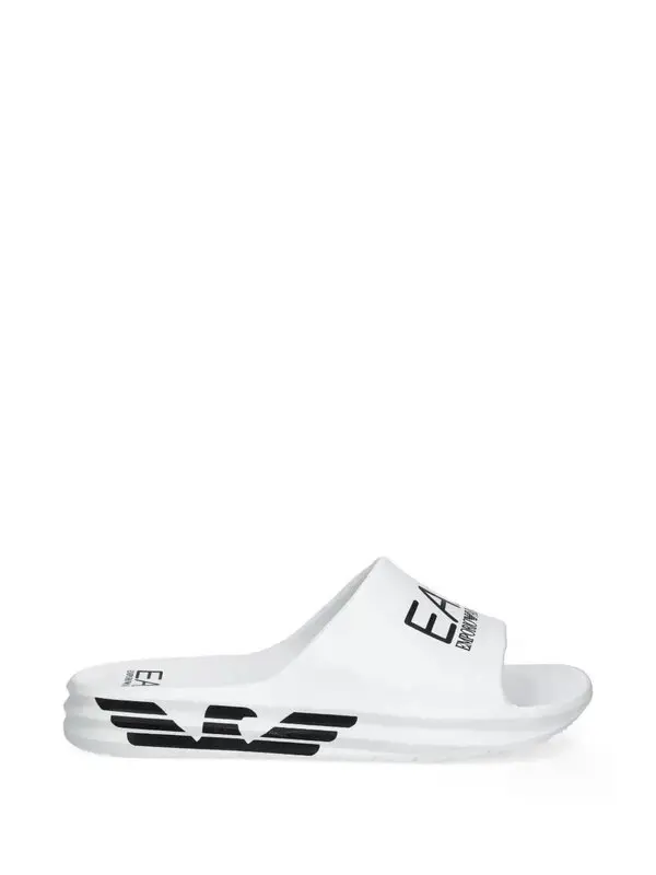 EA7 Emporio Armani Logo Print Slides