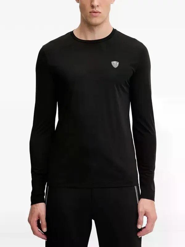 EA7 Logo-patch Long-sleeve T-shirt