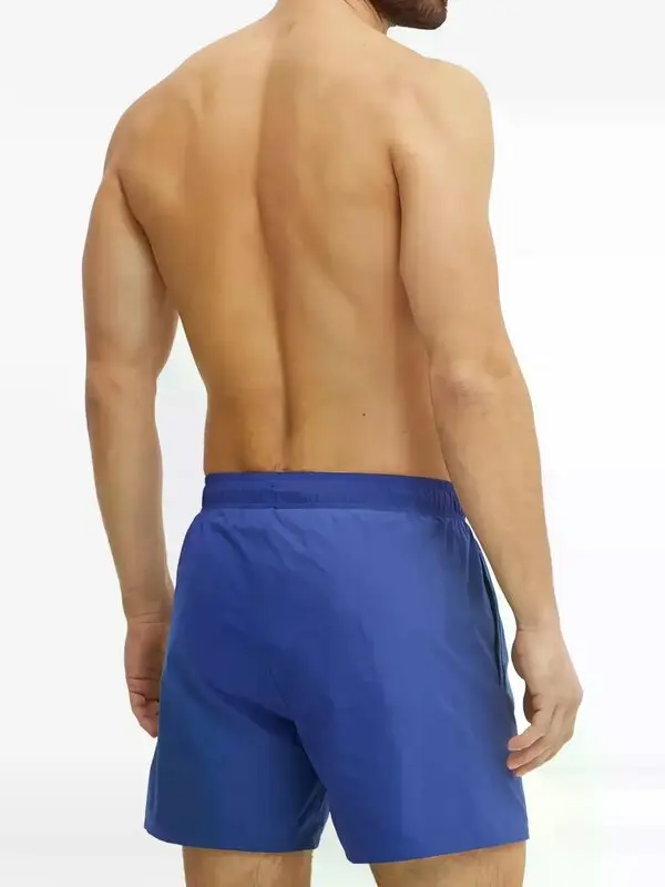 Armani Exchange Logo Patch Swim Shorts
