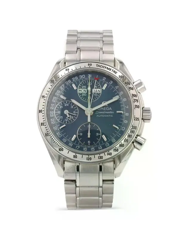 Omega Speedmaster Automatic Chronograph Watch - Blue