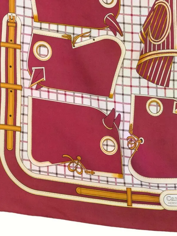 Hermès 1974 Camails Silk Scarf