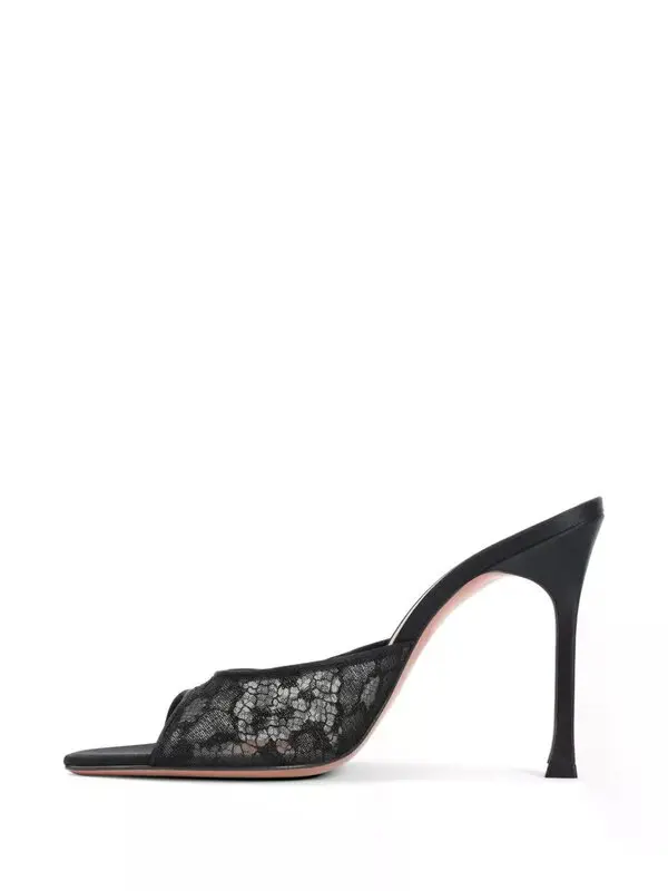 Amina Muaddi Alexa Lace 95 Pumps
