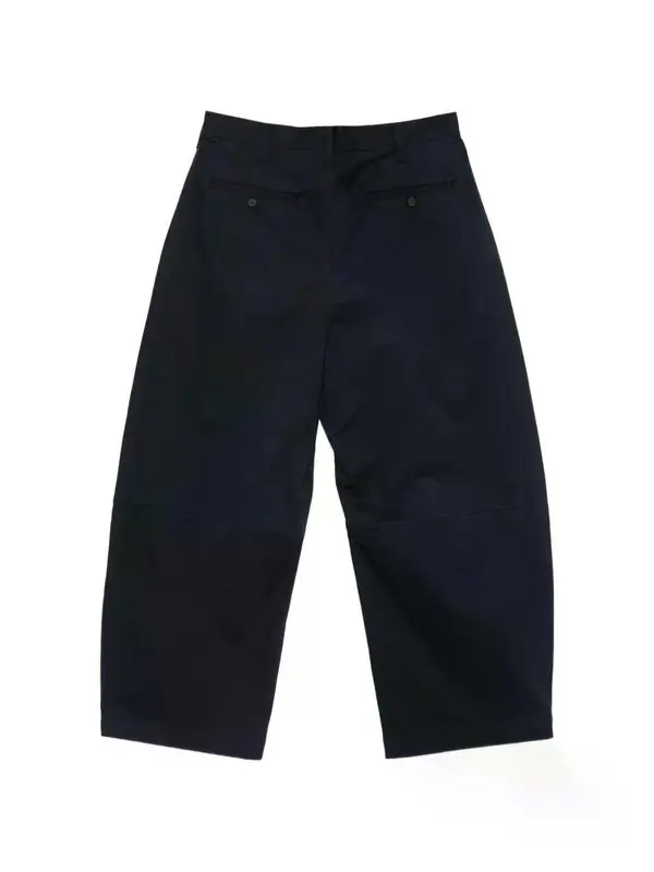 Comme Des Garçons Panelled Pleated Trousers