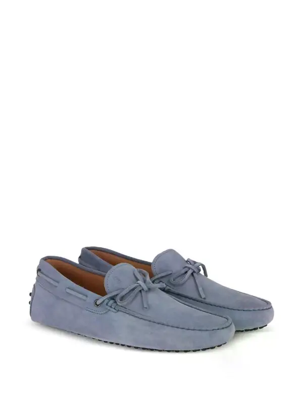 TOD'S Suede Loafers - Blue